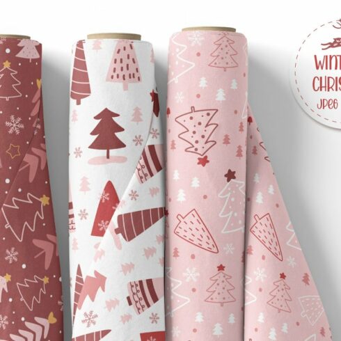 Winter & Christmas Pattern Pack | MasterBundles