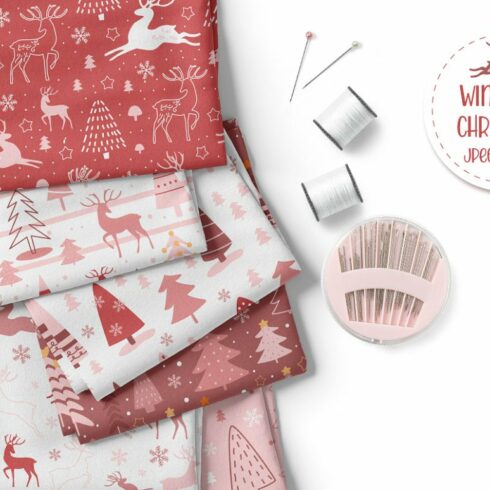 Winter & Christmas Pattern Pack | MasterBundles