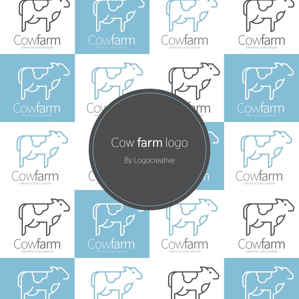 Cow Farm Logo – MasterBundles