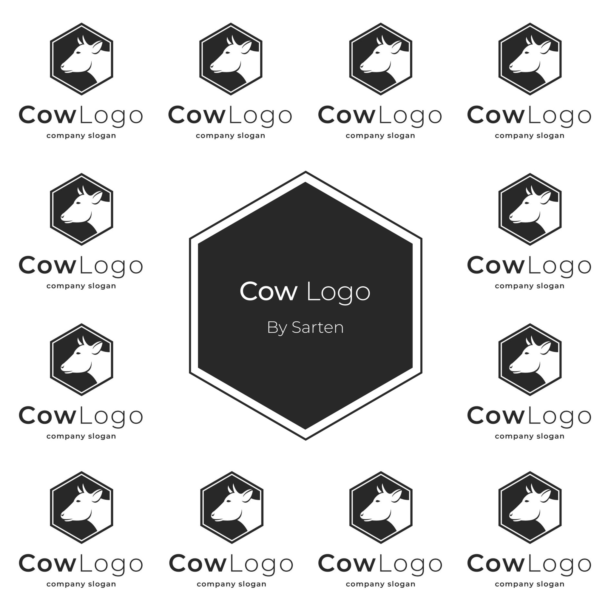 Cow Logo – MasterBundles