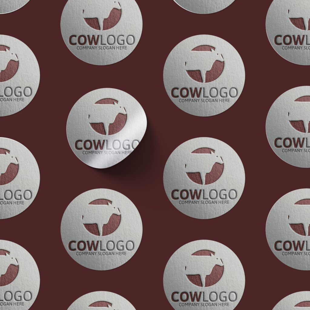 Cow Logo Template – MasterBundles