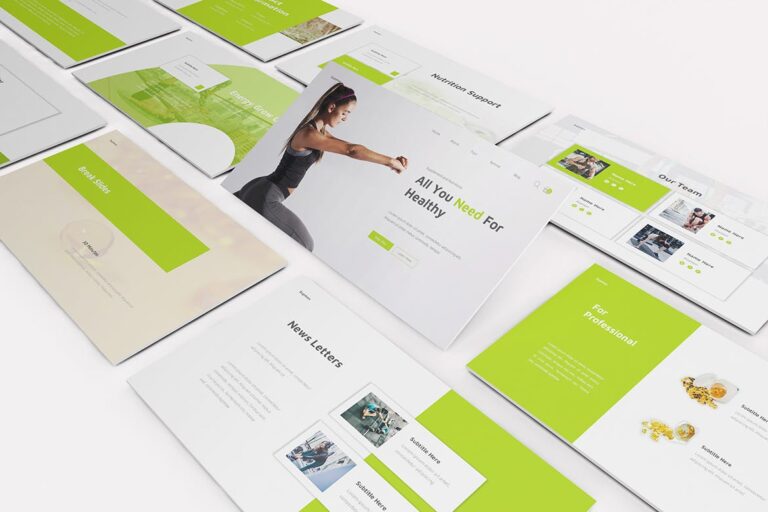 Supplements Powerpoint Template – MasterBundles