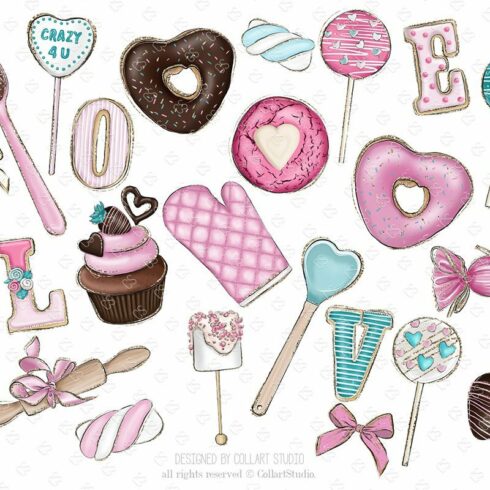 Valentine's Day Clip Art | Master Bundles