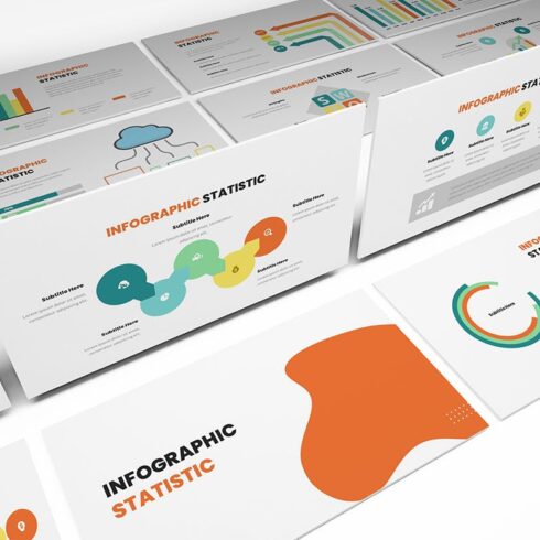 Statistic Infographic Powerpoint Template – MasterBundles