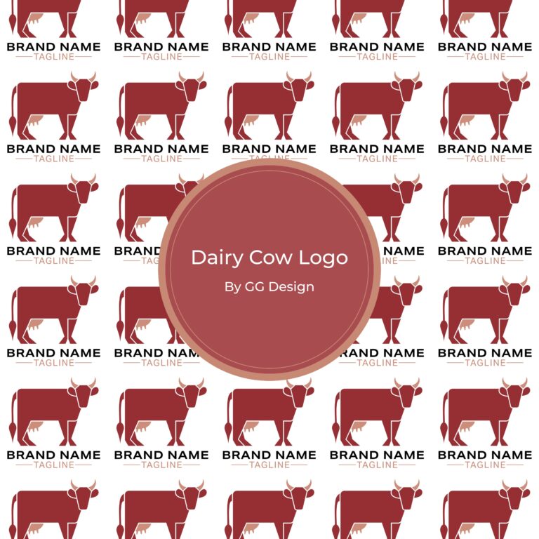 Dairy Cow Logo – MasterBundles