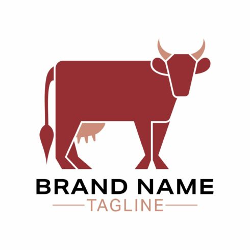 Dairy Cow Logo – MasterBundles