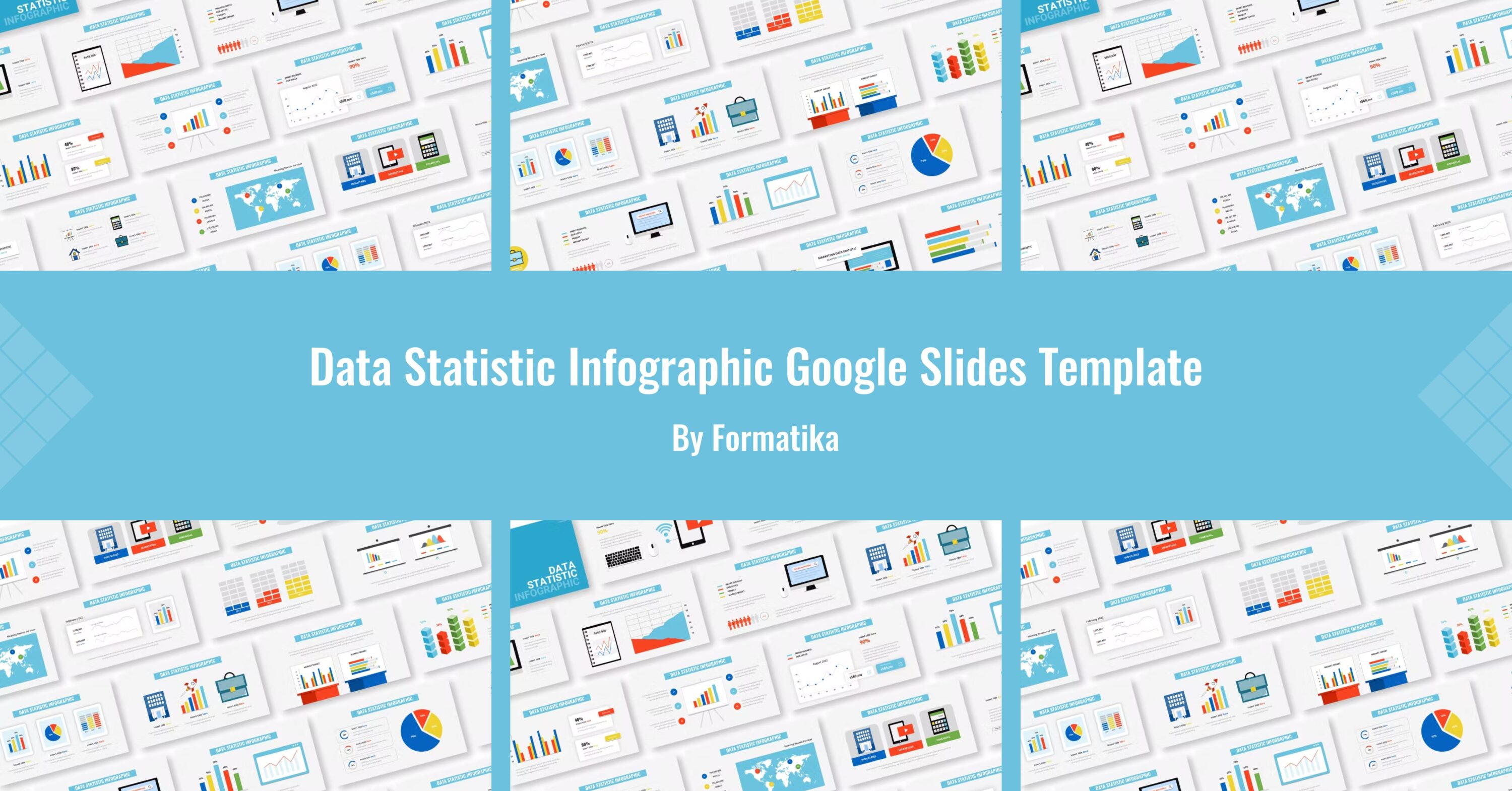 Data Statistic Infographic Google Slides Template – MasterBundles