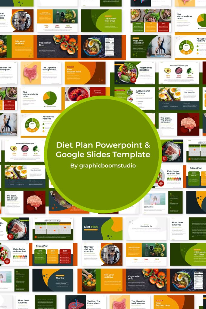 Diet Plan Powerpoint & Google Slides Template – MasterBundles