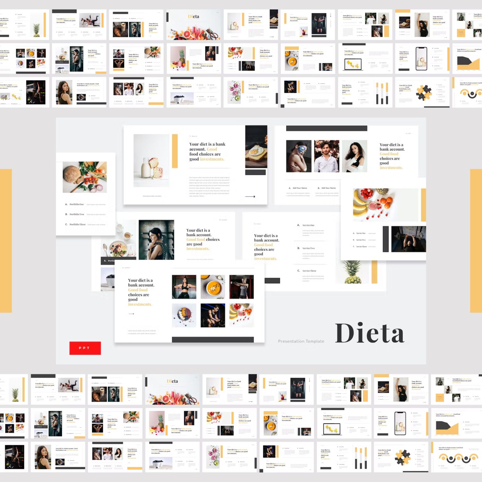 Dieta - Diet Plan Food Powerpoint Presentation – MasterBundles