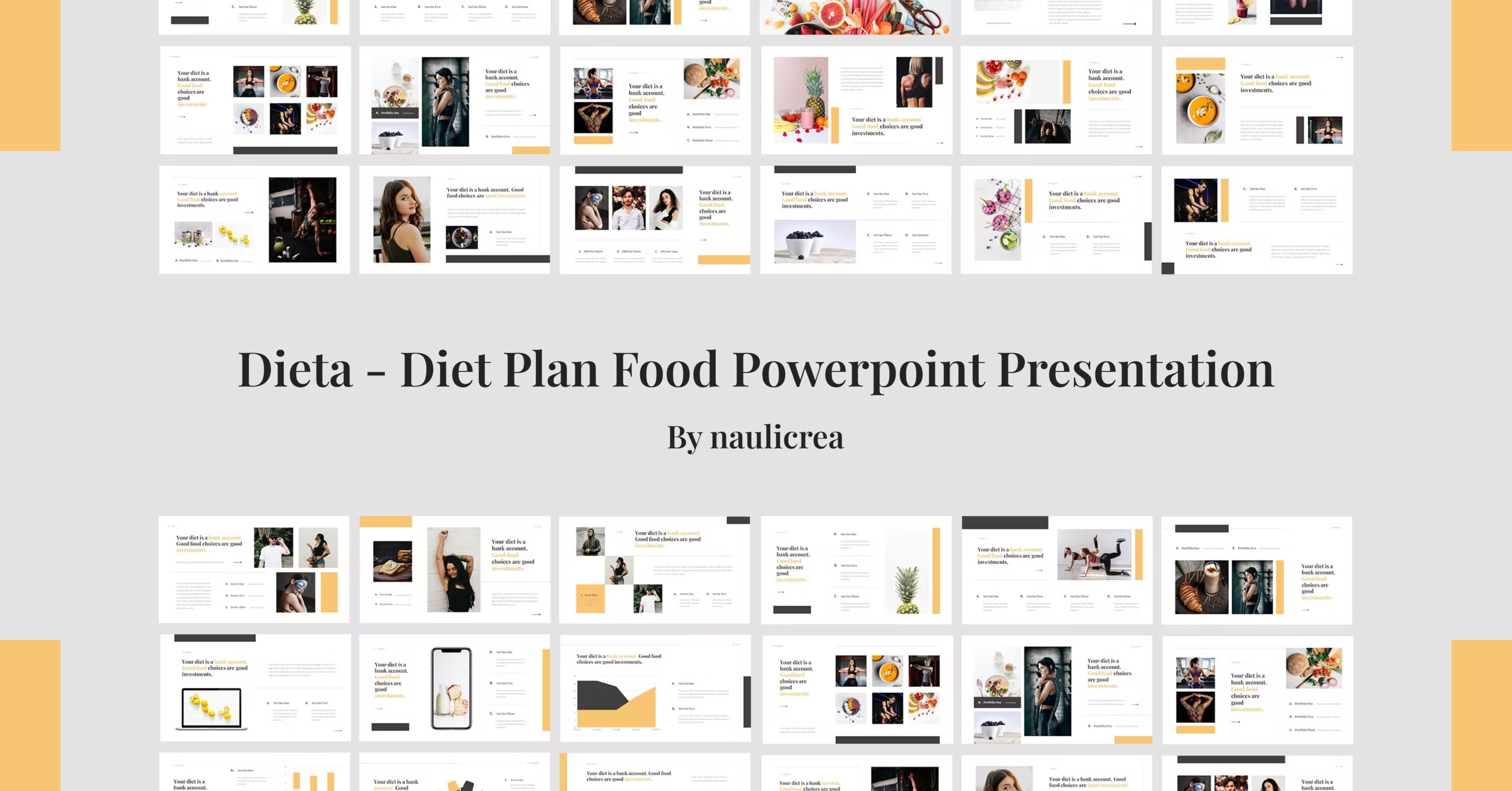 Dieta - Diet Plan Food Powerpoint Presentation – MasterBundles