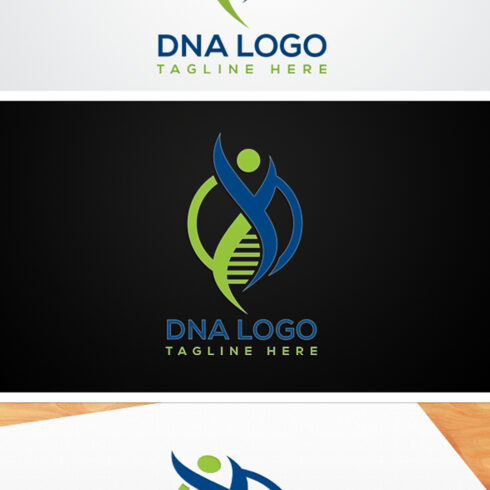 DNA Logo Design | MasterBundles