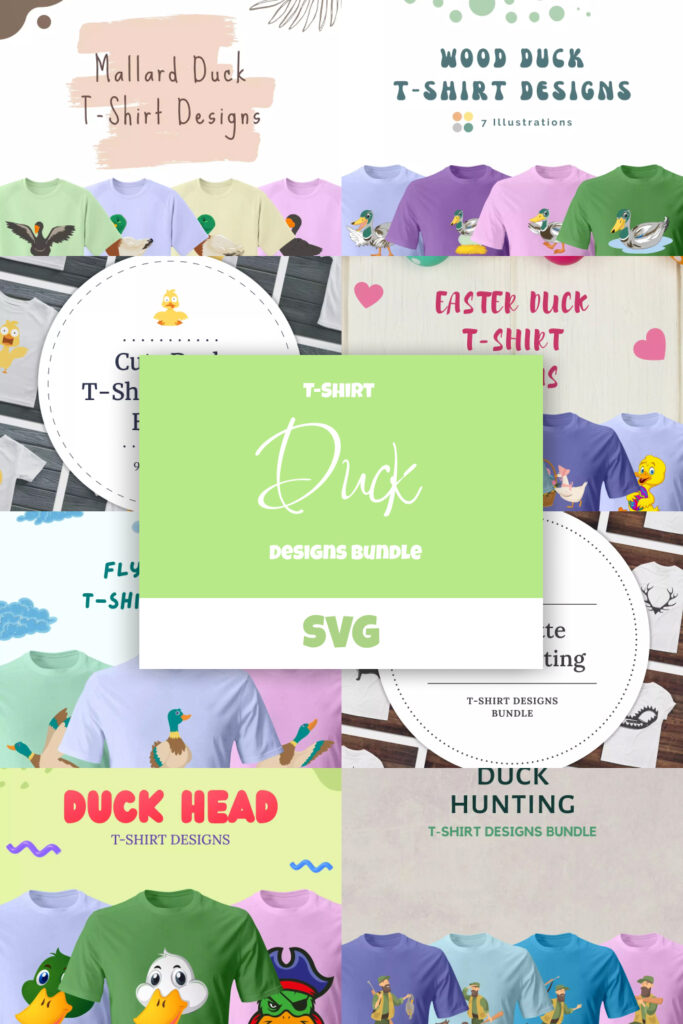 Duck SVG T-Shirt Designs Bundle – MasterBundles