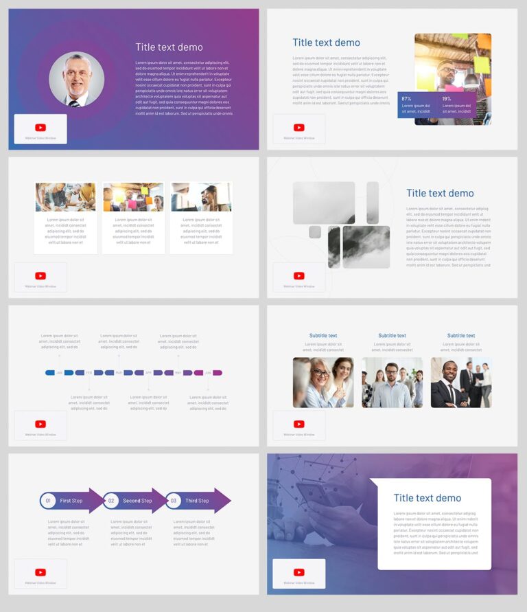 Webinar PowerPoint Template – MasterBundles