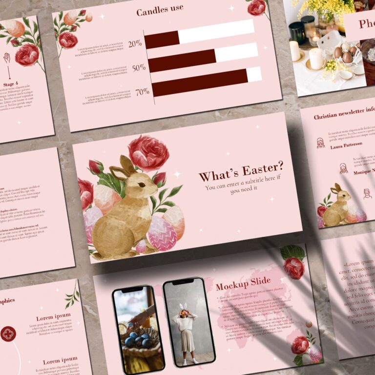 Easter Powerpoint Template – MasterBundles