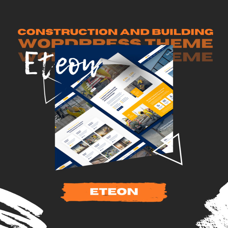 Eteon - Construction And Building WordPress Theme – MasterBundles