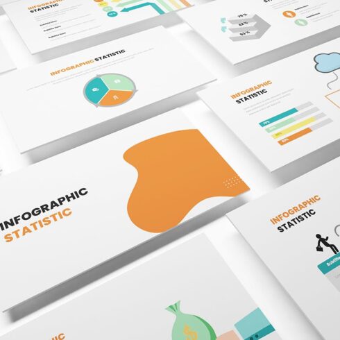 Statistic Infographic Powerpoint Template – MasterBundles
