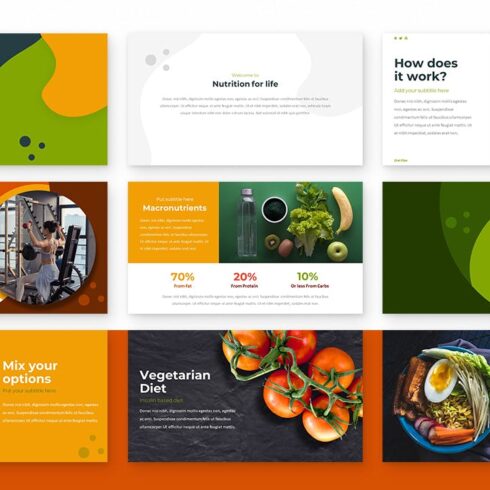 Diet Plan Powerpoint & Google Slides Template | Master Bundles