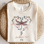 Faith Hope Love Dragonfly Heart Illustration - MasterBundles