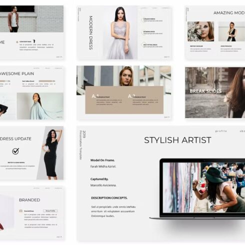 Modeling | Powerpoint Template – MasterBundles