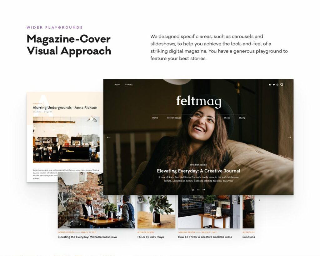Felt - Magazine Style Theme – MasterBundles
