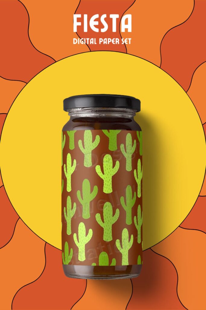 Fiesta Digital Paper Set – MasterBundles
