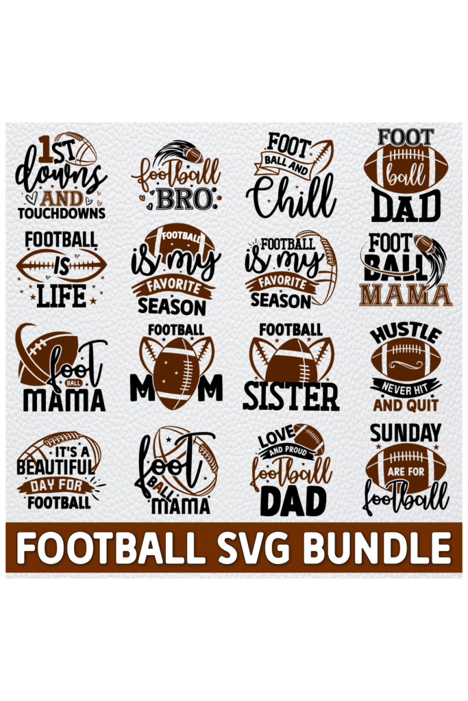 Football SVG Bundle - MasterBundles