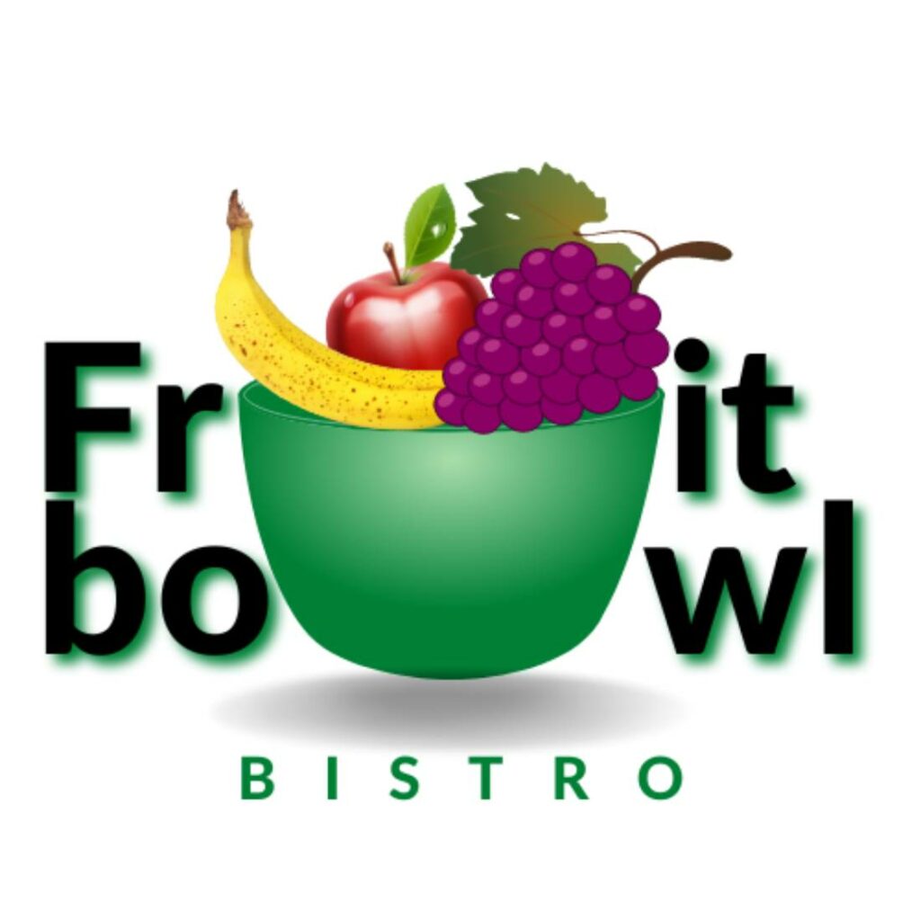 FRUIT bowl BISTRO logo design - MasterBundles