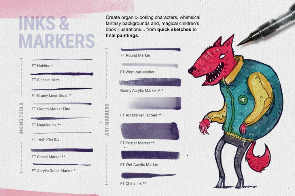Nautika Procreate Brush Pack – MasterBundles