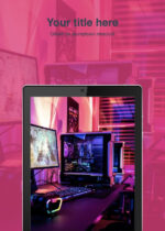 Vertical Game Fest Presentation Template – MasterBundles