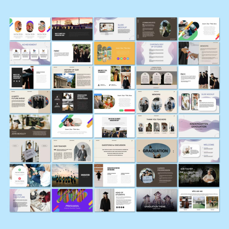 Graduation Powerpoint Templates Bundle – MasterBundles