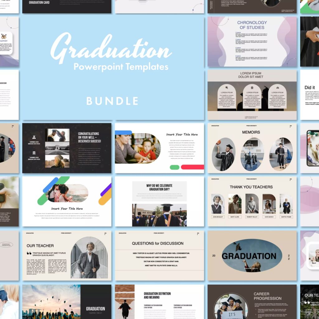 Graduation Powerpoint Template Free – MasterBundles