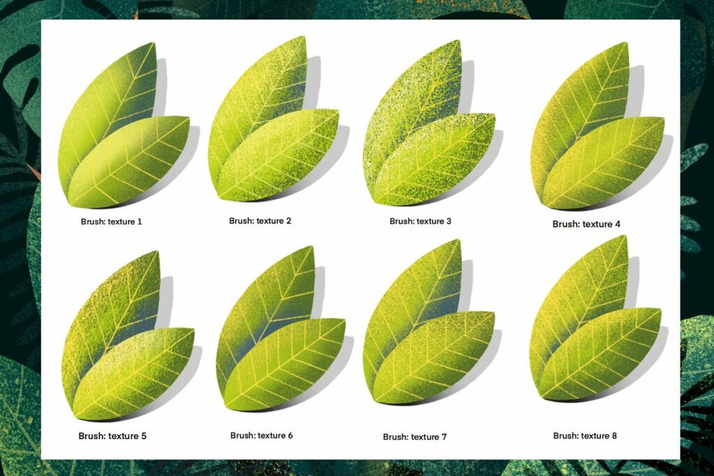 Grain, Texture Procreate Brush Set – MasterBundles