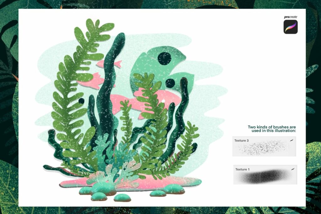 Grain, Texture Procreate Brush Set – MasterBundles