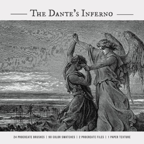 The Dante's Inferno Procreate Kit – MasterBundles