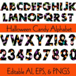 Creepy Halloween Clipart,Halloween Scary | Master Bundles