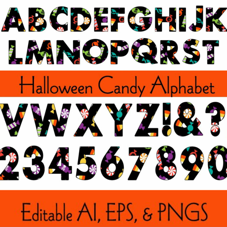 Creepy Halloween Clipart,Halloween Scary | Master Bundles