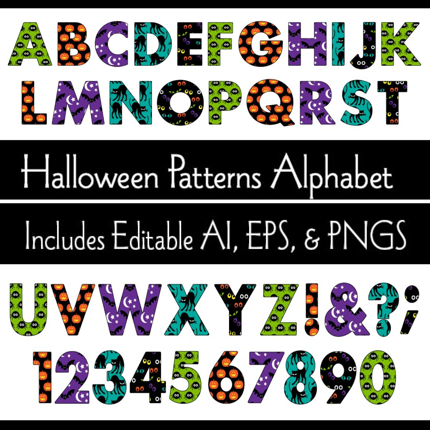 Halloween Cute Frames Wreath Happy Ghost | MasterBundles