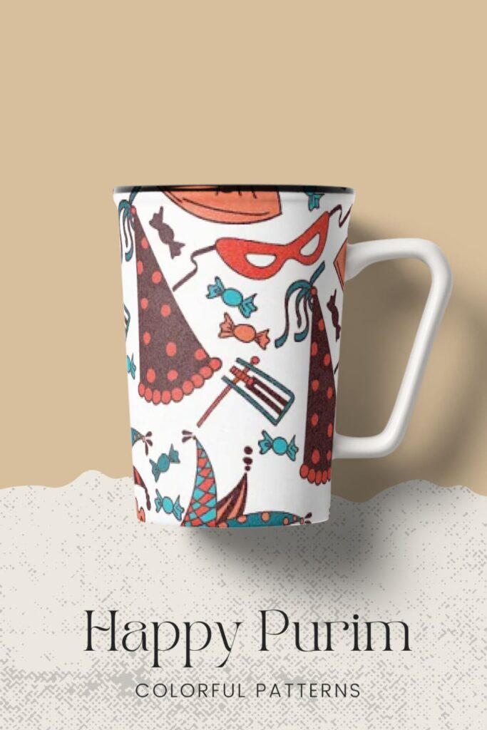 Happy Purim - 8 Colorful Patterns – MasterBundles
