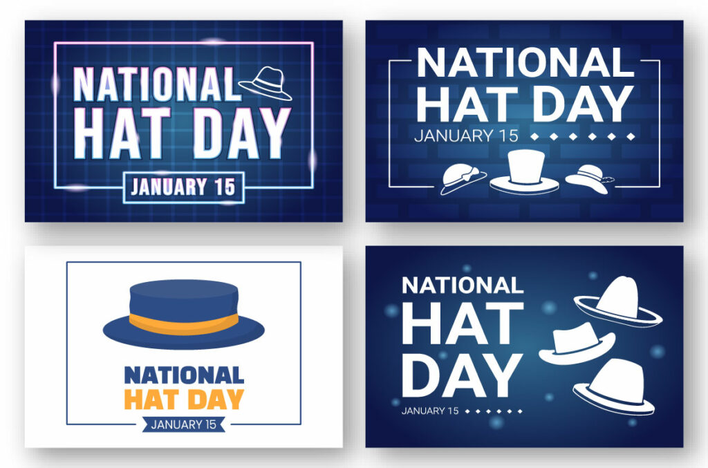 12 National Hat Day Illustration - MasterBundles