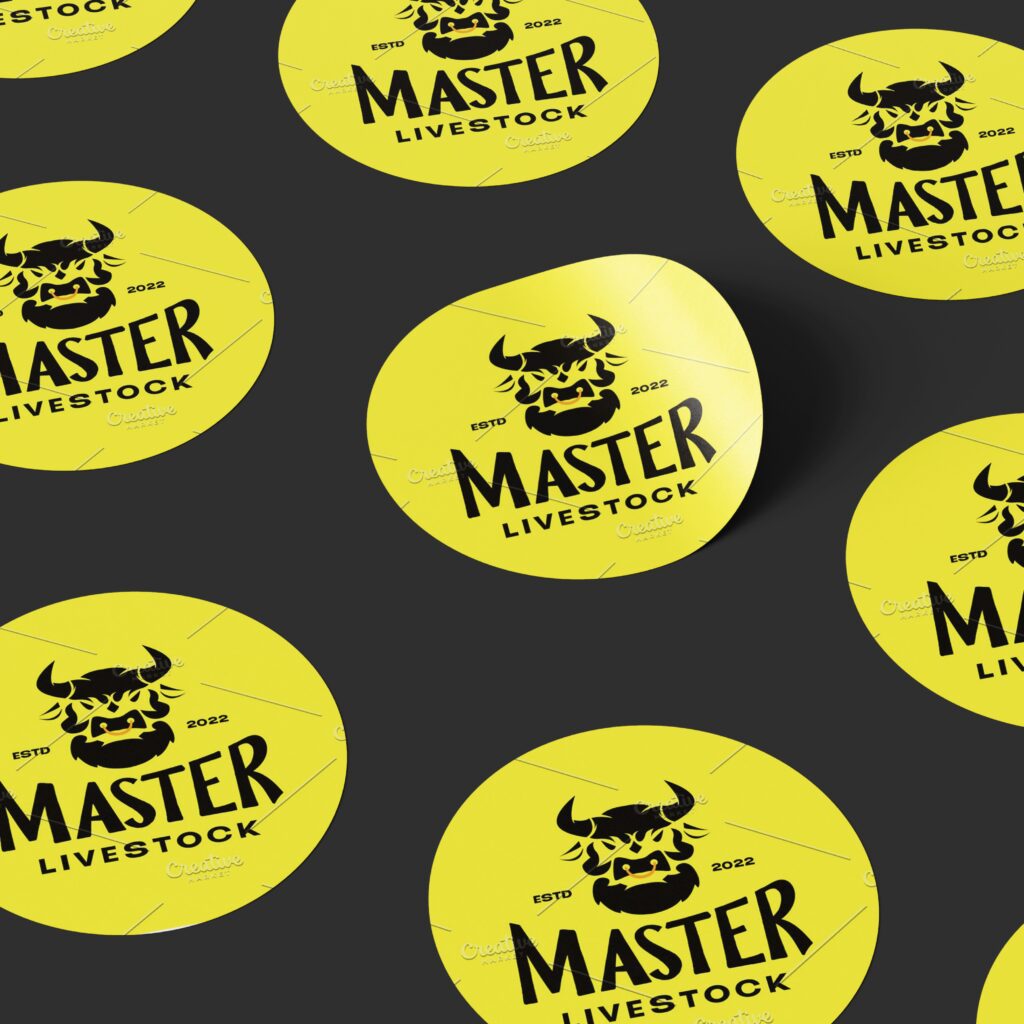 Head Livestock Cattle Cow Logo – MasterBundles
