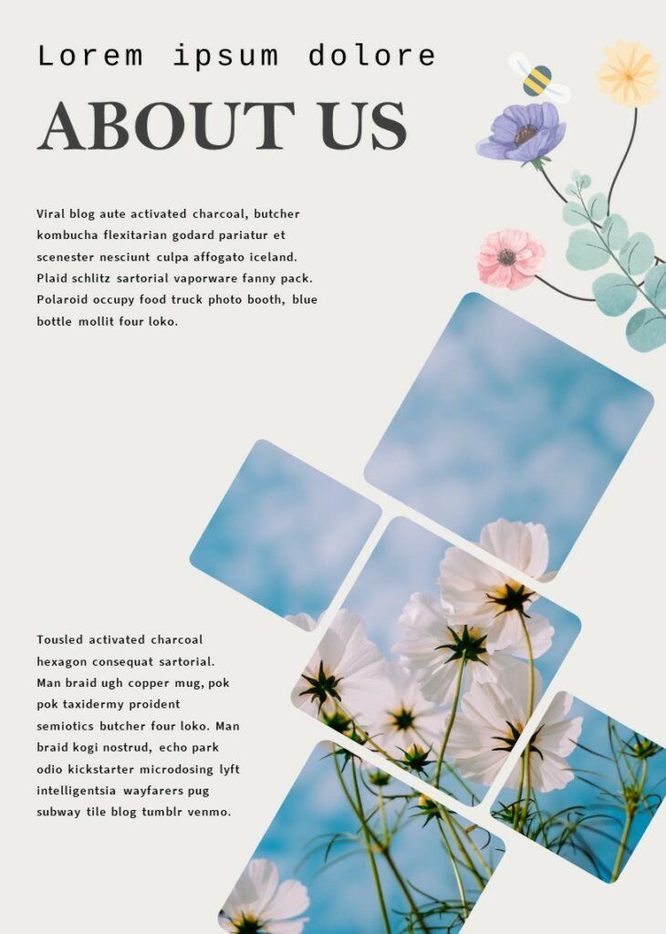 Hello Spring Vertical Presentation Template – MasterBundles