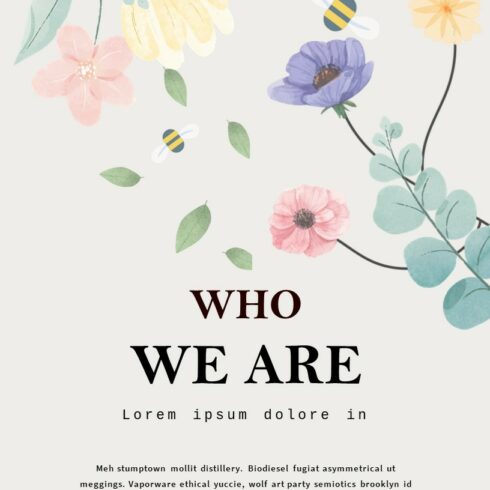 Hello Spring Vertical Presentation Template – MasterBundles