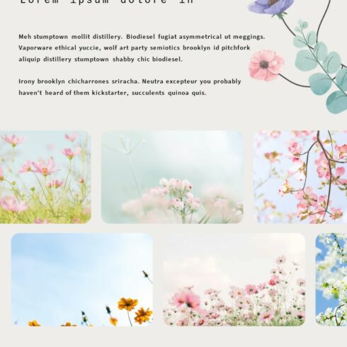 Hello Spring Vertical Presentation Template – MasterBundles