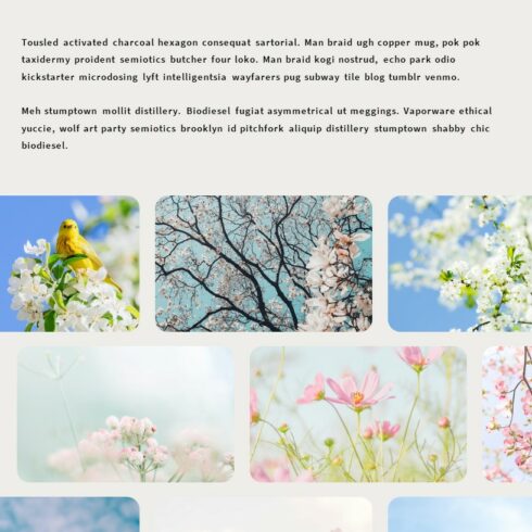 Hello Spring Vertical Presentation Template – MasterBundles