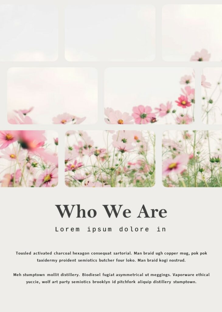 Hello Spring Vertical Presentation Template – MasterBundles