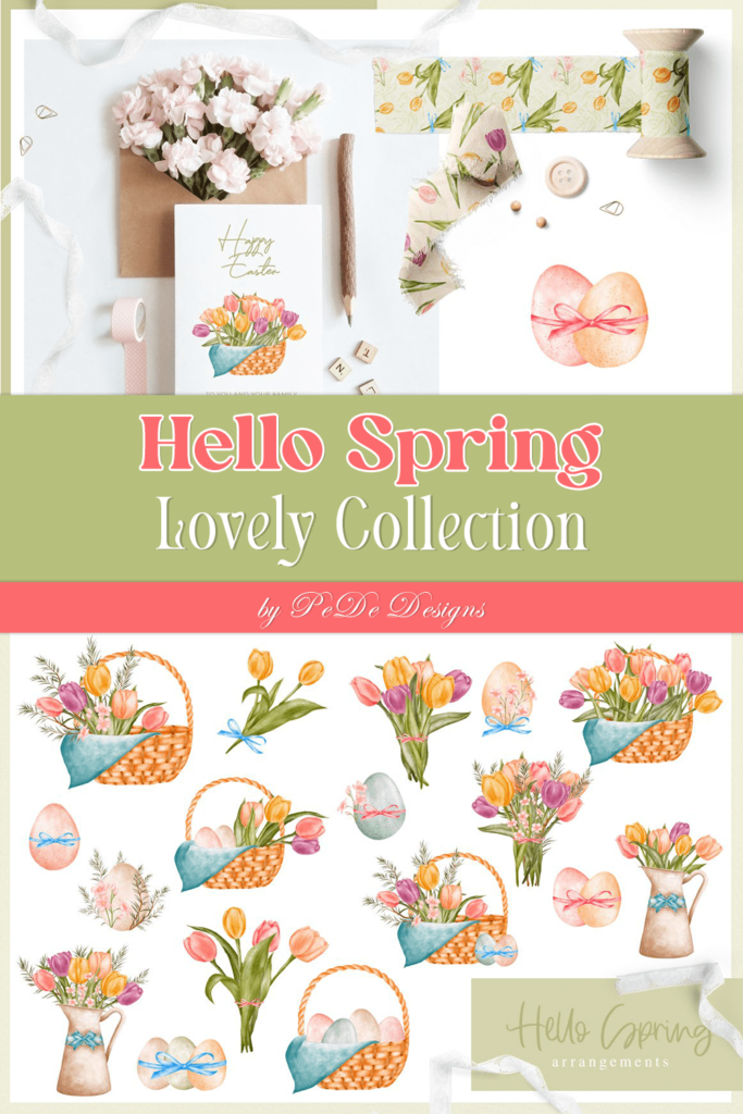 Hello Spring Lovely Collection – MasterBundles