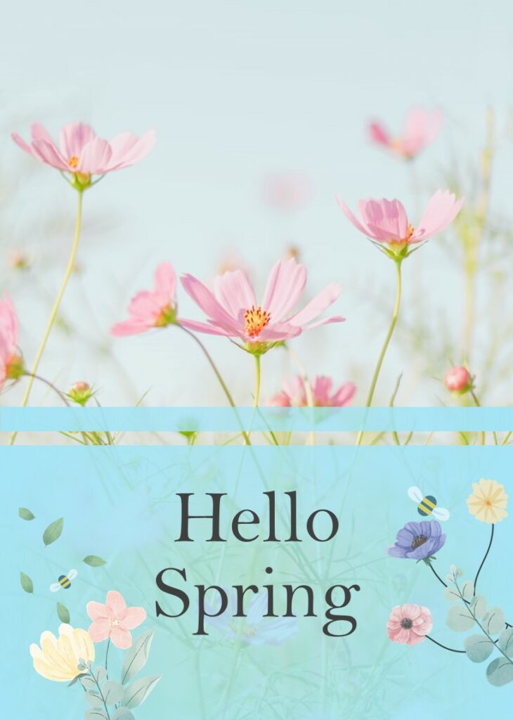 Hello Spring PowerPoint Template – MasterBundles