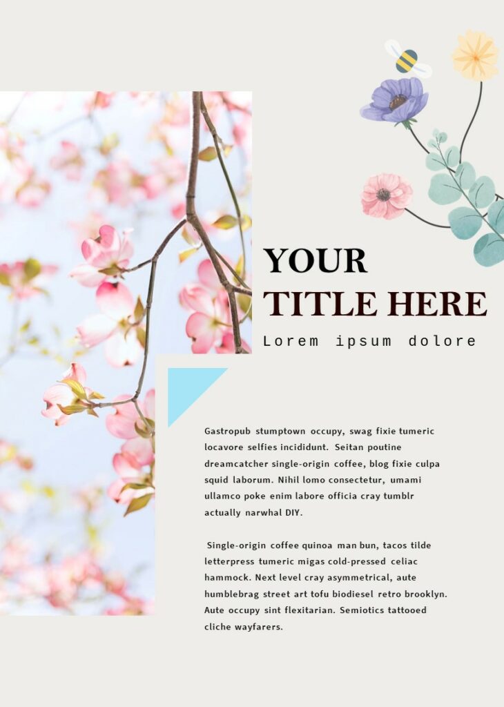 Hello Spring Powerpoint Template Masterbundles