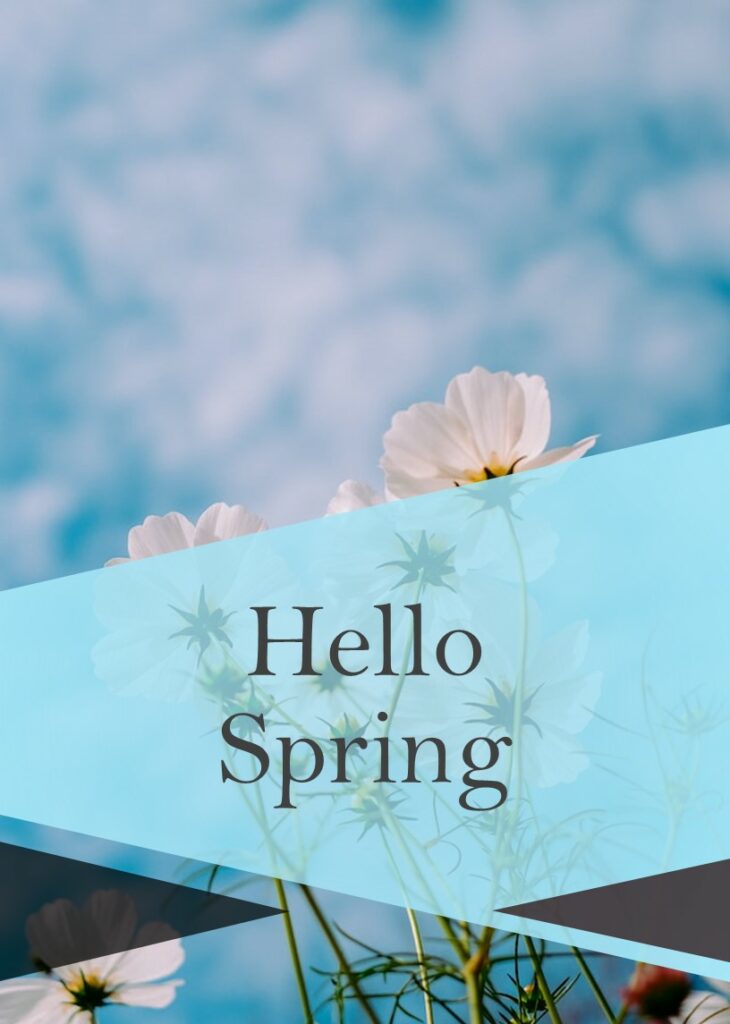 Hello Spring PowerPoint Template – MasterBundles