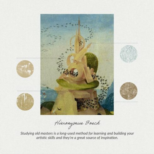 Hieronymus Bosch Procreate Brushes | MasterBundles